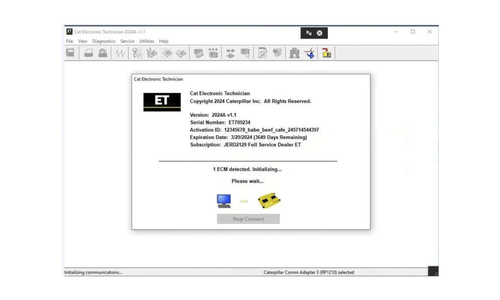 CAT ET 2026 Diagnostic software