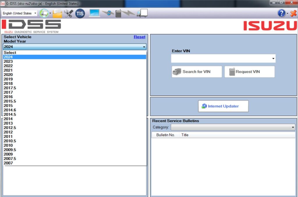 Isuzu US-IDSS 2026 — Isuzu Diagnostic Service System II Professional